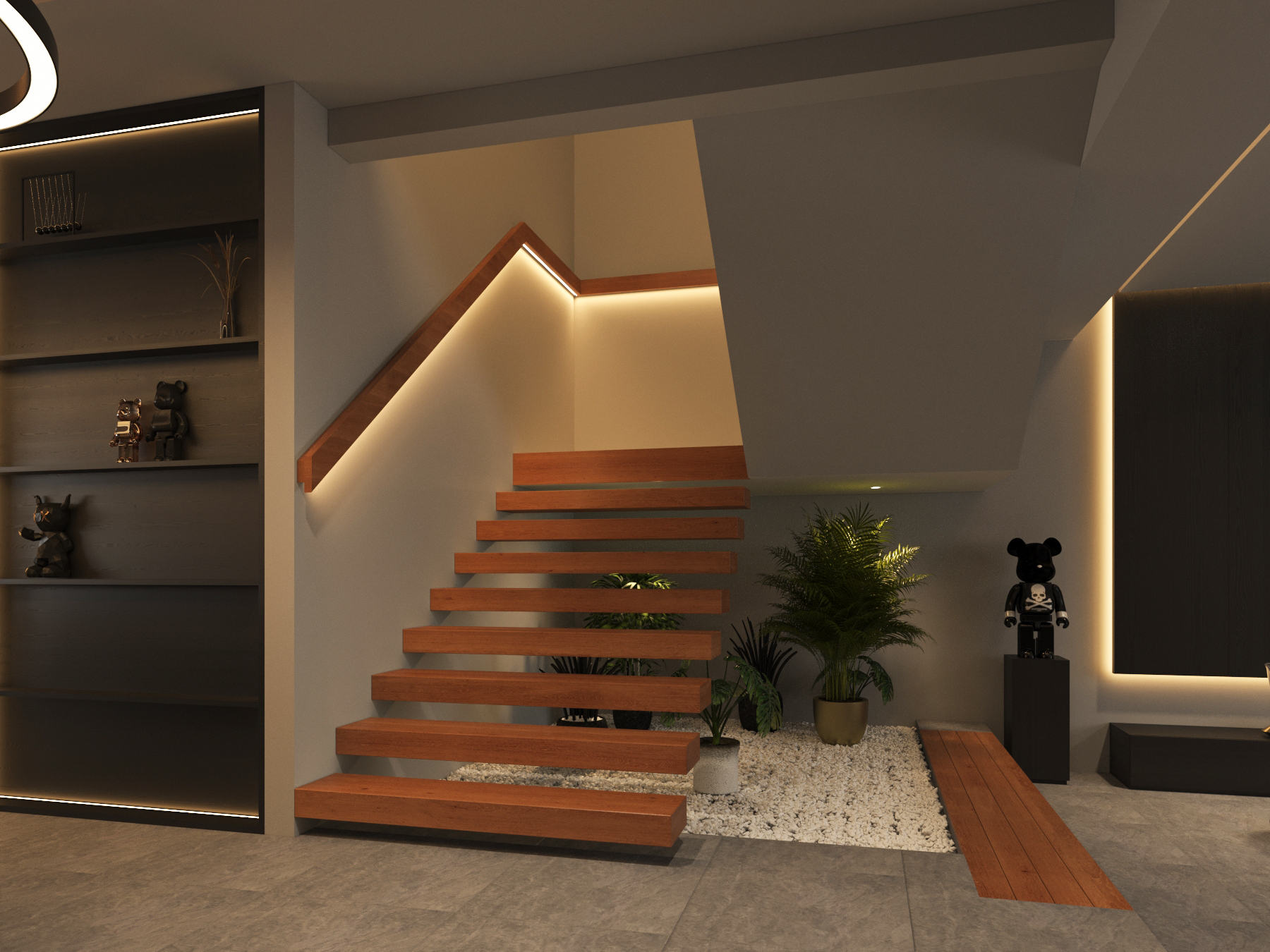 DOUBLE STOREY TERES HOUSE WANG AH JANG – Mega Interior Design