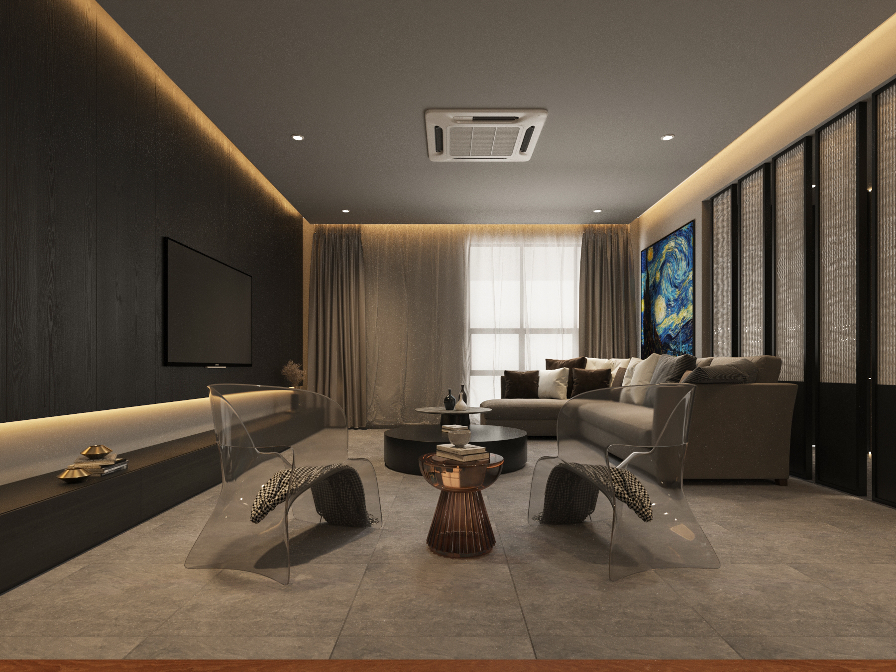 DOUBLE STOREY TERES HOUSE WANG AH JANG – Mega Interior Design